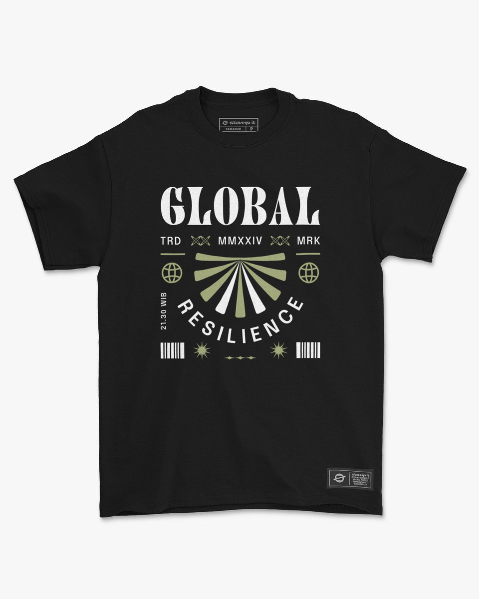 Camiseta de Algodão Resilience – Stamp It